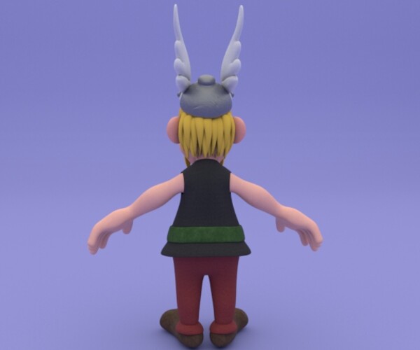 ArtStation - Asterix_Character__3DModel | Game Assets