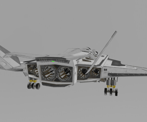 ArtStation - Jet Aircraft - Source Files Attached 8K Textures | Game Assets