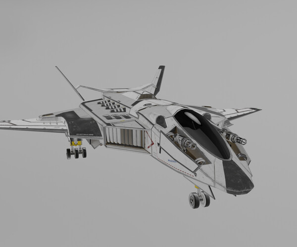 ArtStation - Jet Aircraft - Source Files Attached 8K Textures | Game Assets