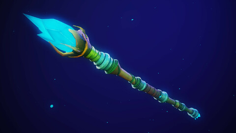 ArtStation - Magic Staff | Game Assets