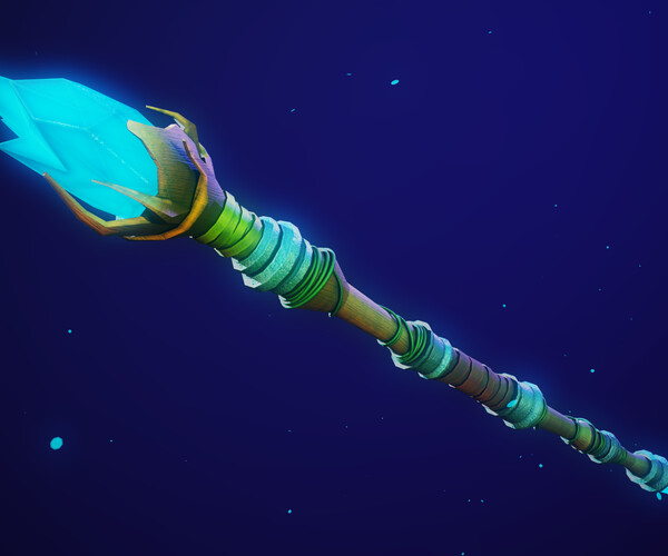 ArtStation - Magic Staff | Game Assets