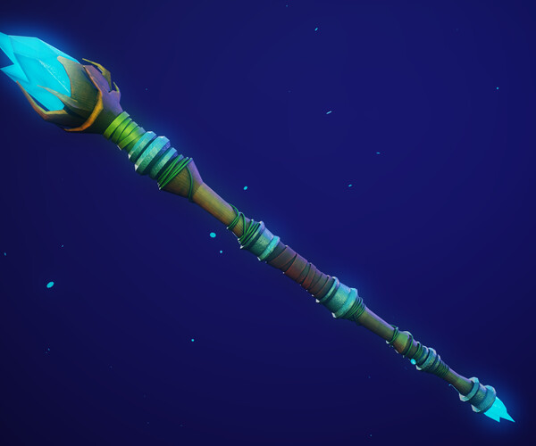 ArtStation - Magic Staff | Game Assets