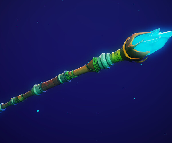ArtStation - Magic Staff | Game Assets