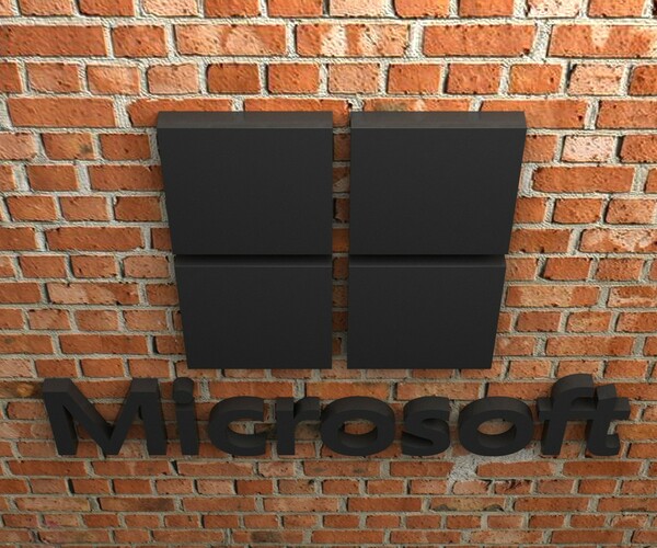 ArtStation - Microsoft Logo | Resources