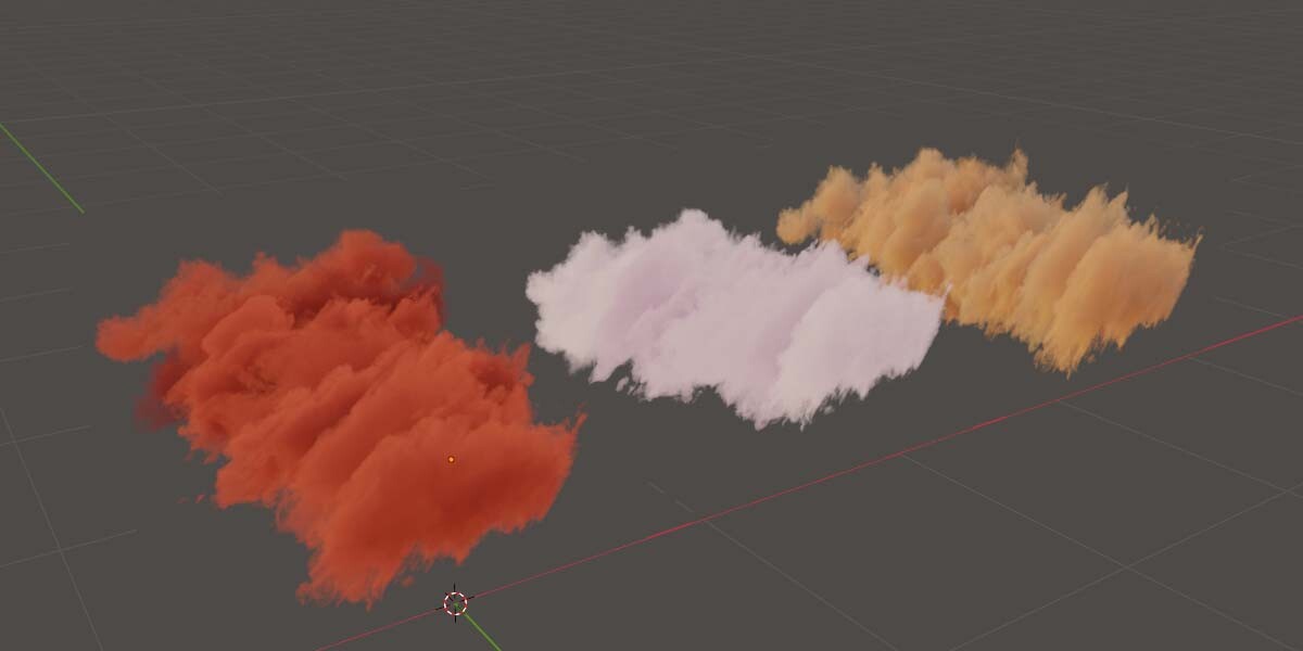 ArtStation - Fluffy Clouds Pack 02 & Cloud Node Shader for Blender ...
