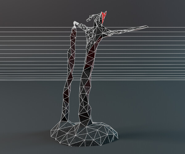 ArtStation - Geo Man - Print Ready 3D model | Resources