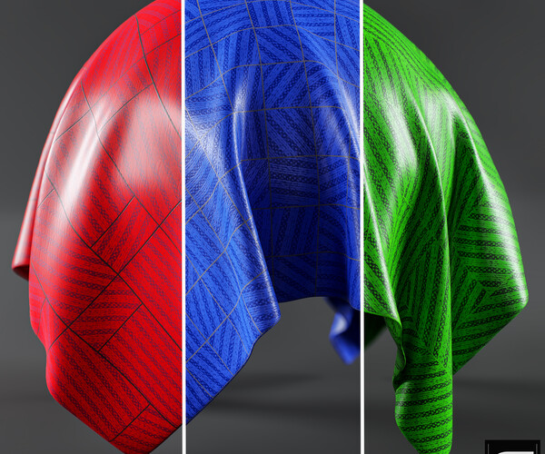 ArtStation - PBR - PLASTIC FABRIC PACK 01 - 4K MATERIAL | Resources