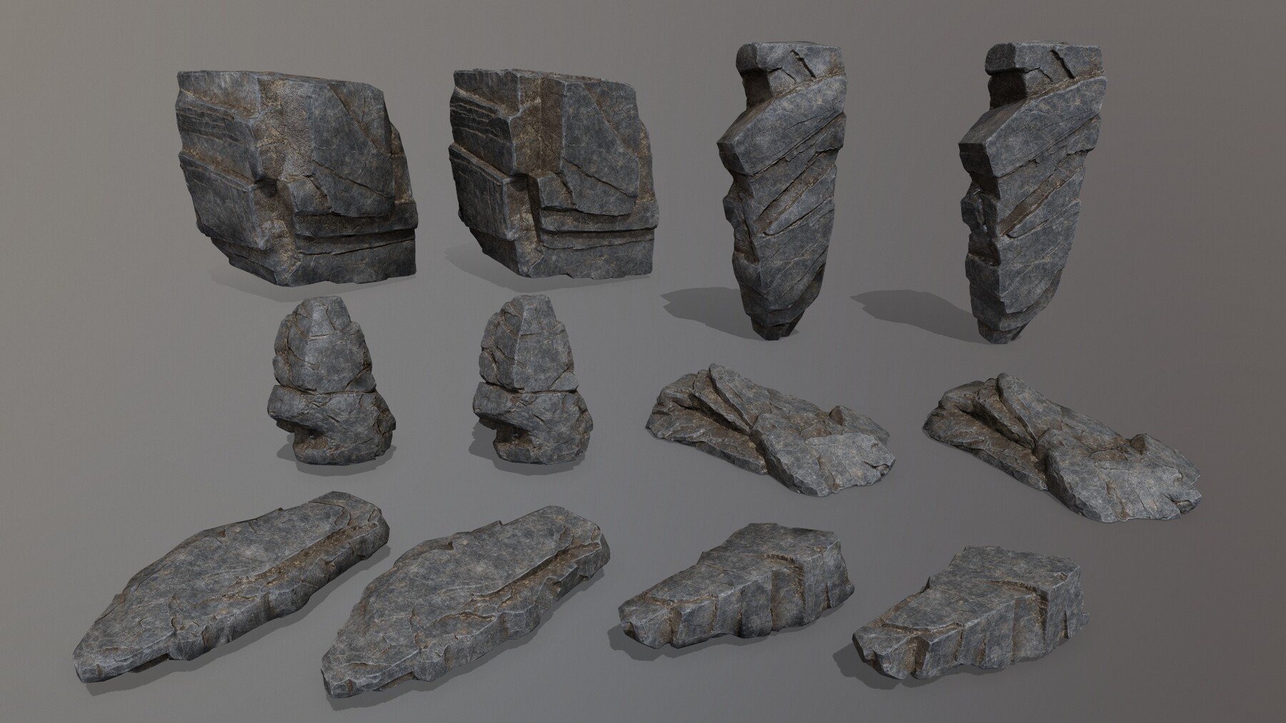 ArtStation - Rock Set | Game Assets