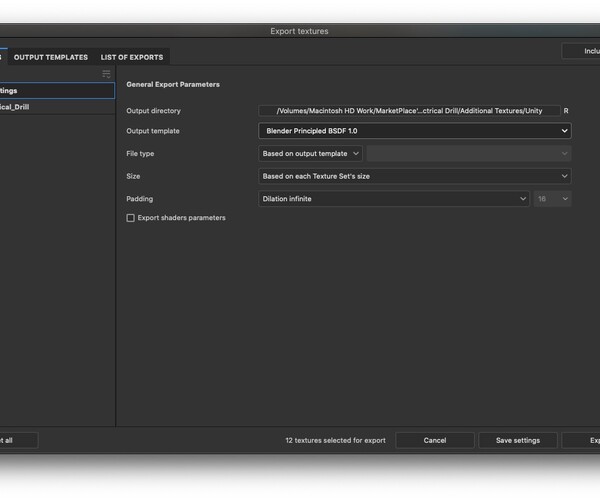 ArtStation - Blender Output Template for Substance Painter | Resources
