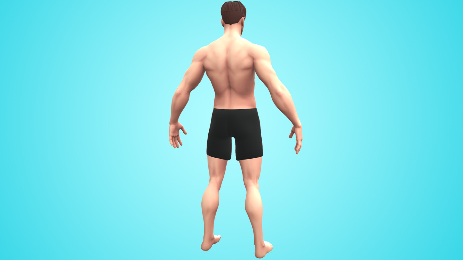 ArtStation - Luiz: Cartoon Male Character - Rigged Base Mesh | Game Assets