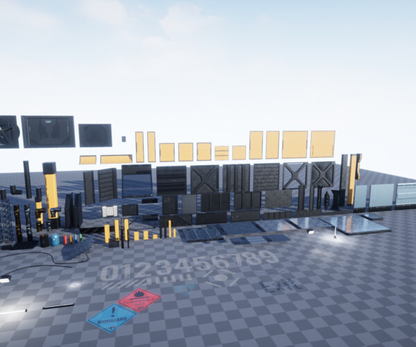 ArtStation - Modular Sci-Fi Environment for Unreal Engine | Game Assets