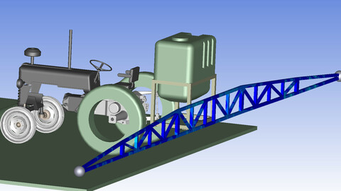 ArtStation - Sprayer Boom Full Flex Body Bump Analysis | Tutorials