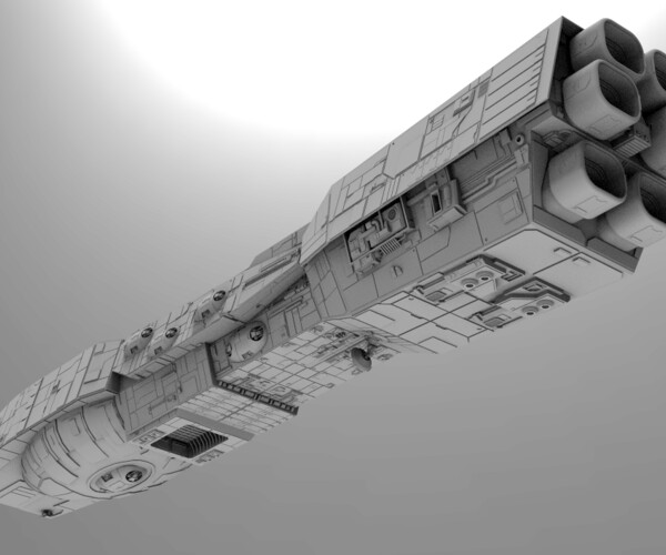 ArtStation - Dreadnaught-class heavy cruiser I Dreadnought - Star Wars ...
