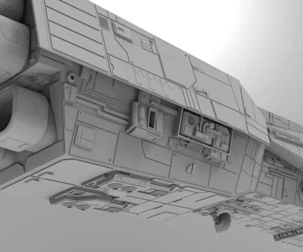 ArtStation - Dreadnaught-class heavy cruiser I Dreadnought - Star Wars ...