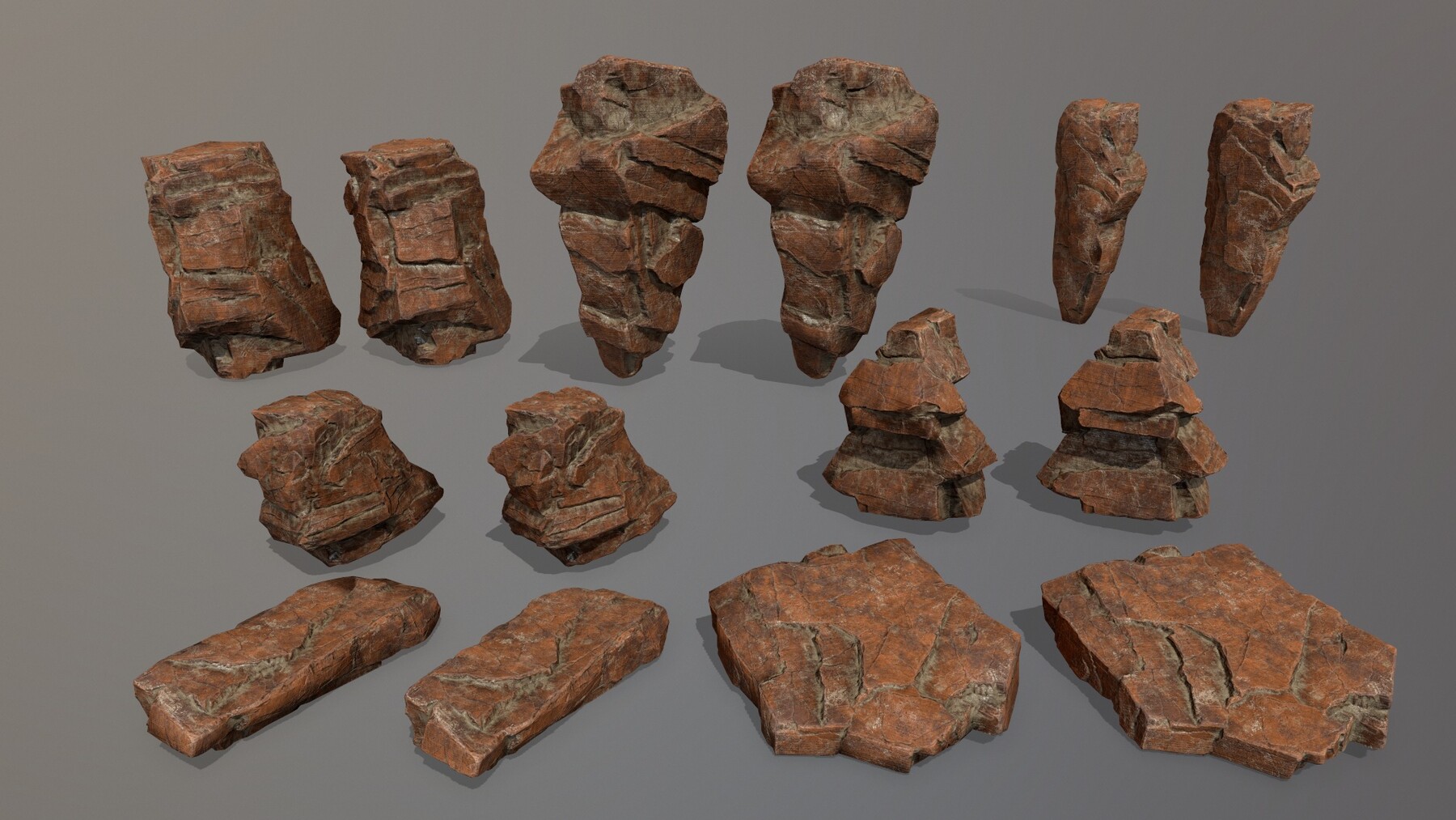 ArtStation - Rock Set | Game Assets