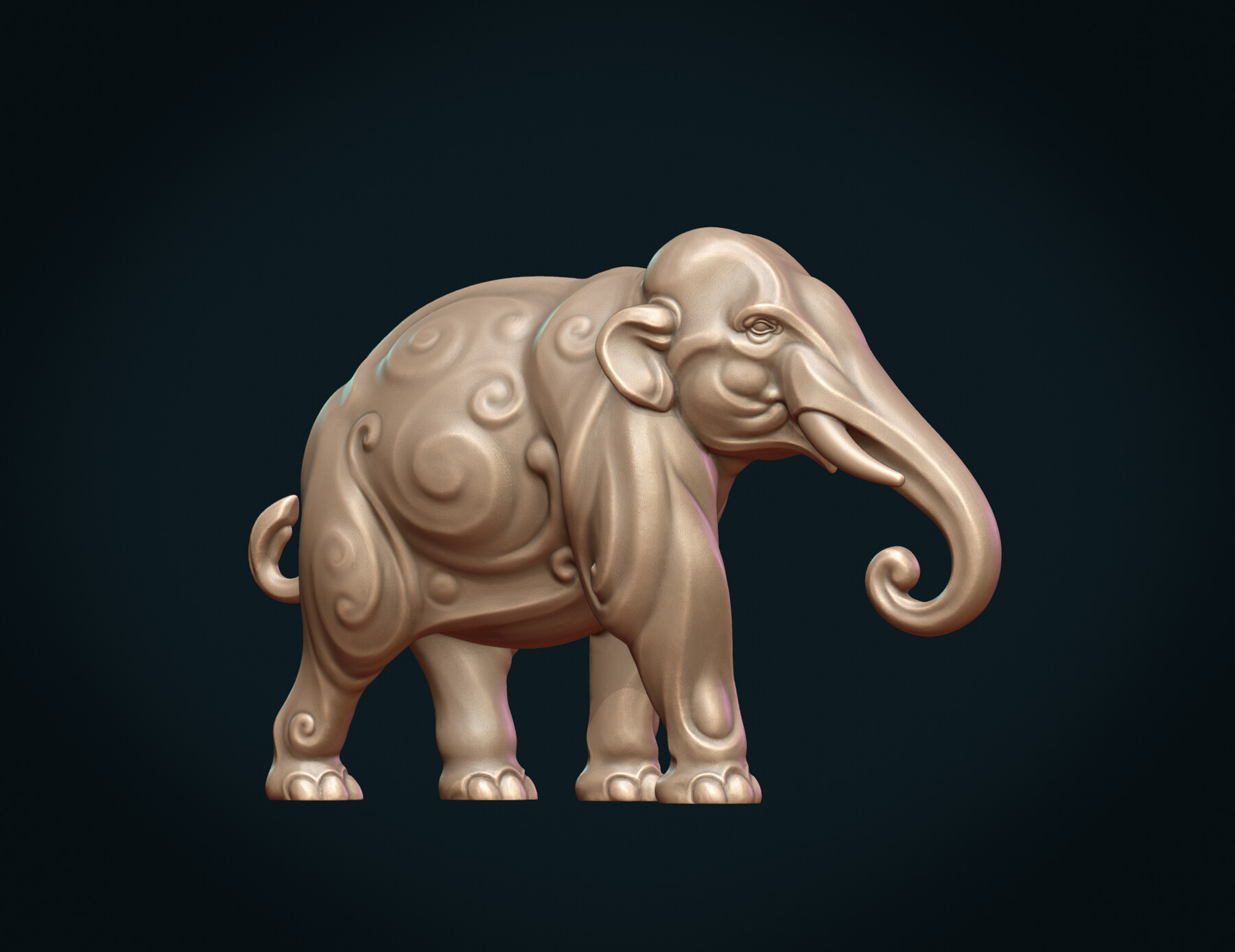 ArtStation - Stylized Elephant | Resources