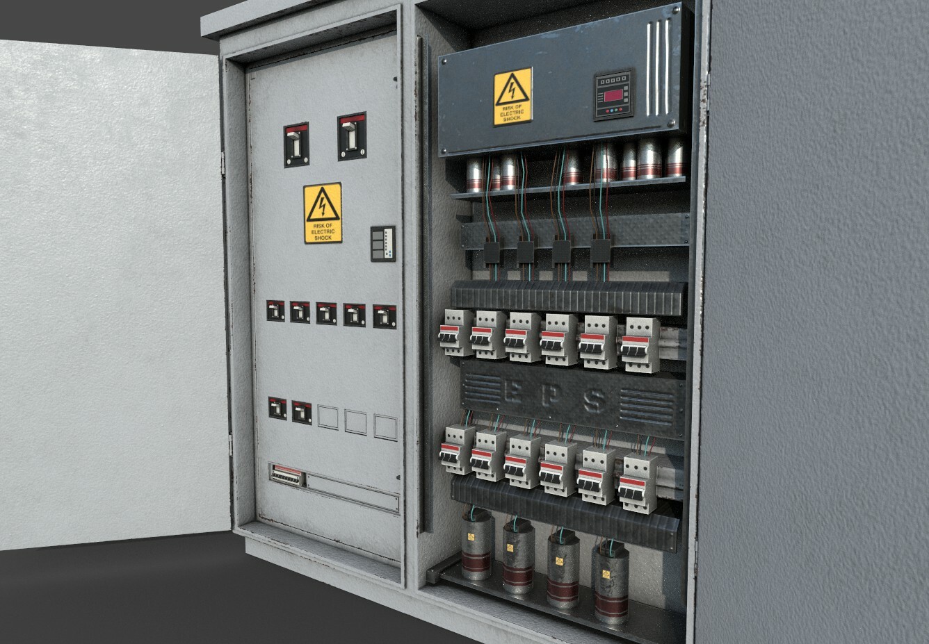 ArtStation - Electric Fuse Box | Game Assets