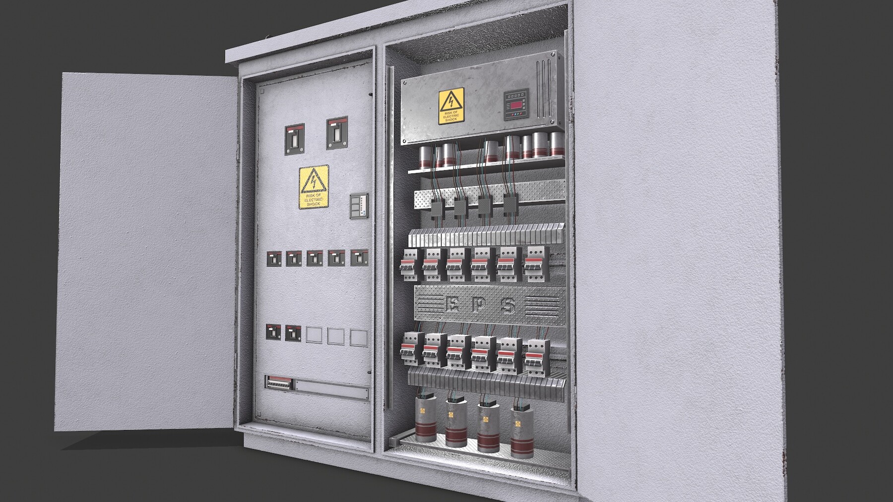 ArtStation - Electric Fuse Box | Game Assets