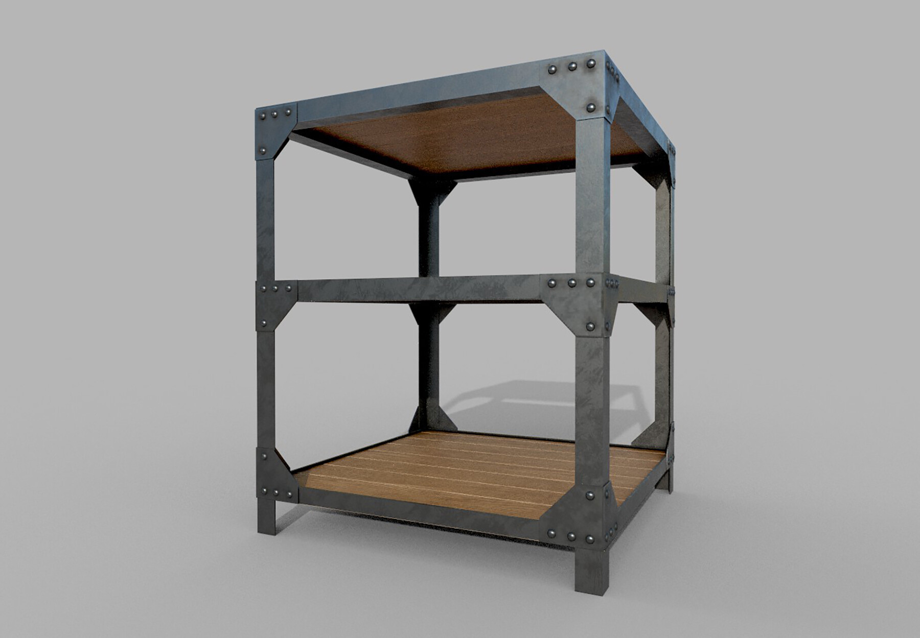 ArtStation - Metallic PBR Table | Game Assets