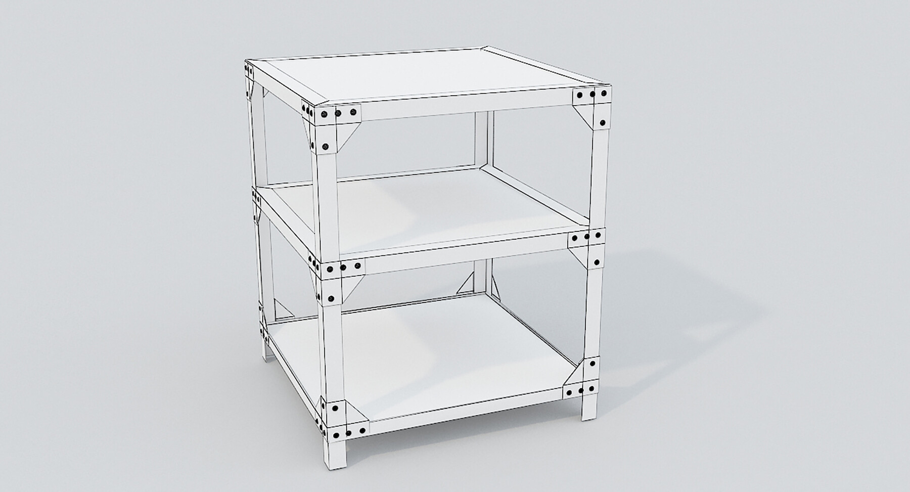 ArtStation - Metallic PBR Table | Game Assets