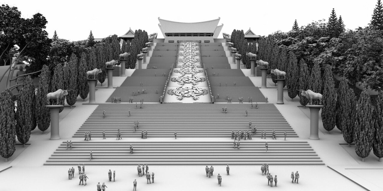 ArtStation - Park - stone staircase | Resources