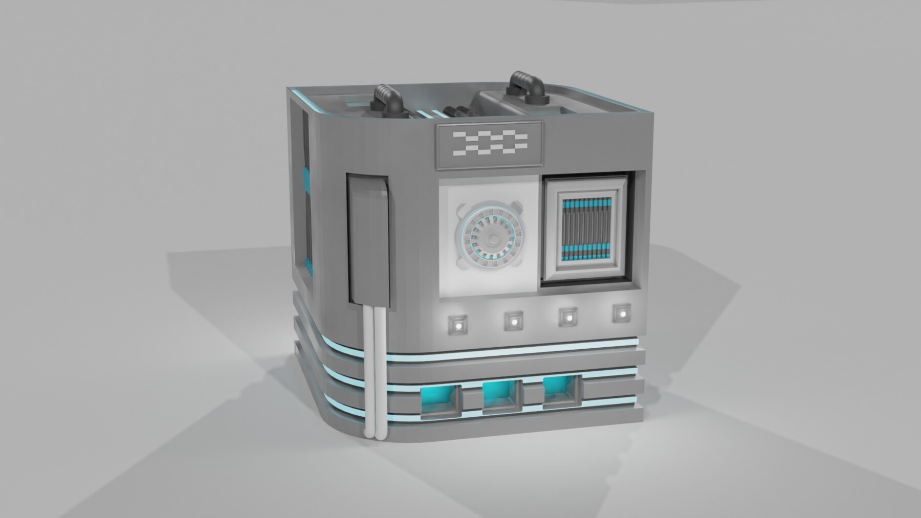 ArtStation - Futuristic Crate Set | Game Assets