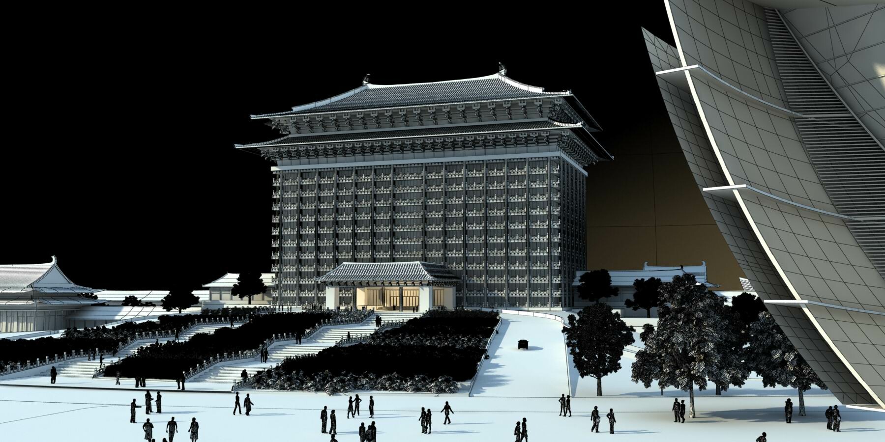 ArtStation - Ancient high-rise building | Resources