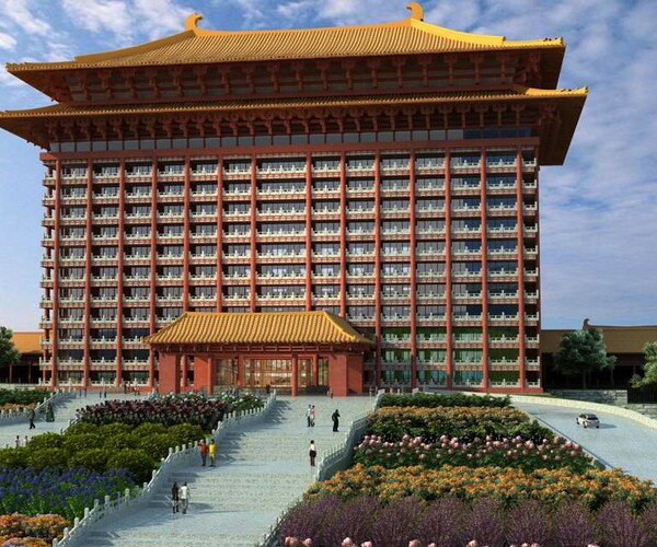 ArtStation - Ancient high-rise building | Resources