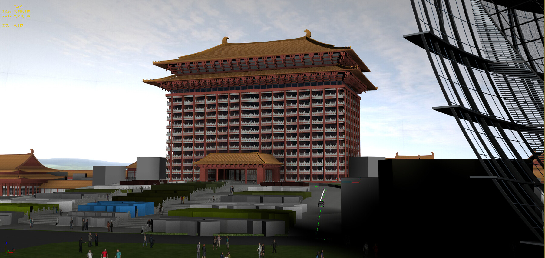 ArtStation - Ancient high-rise building | Resources