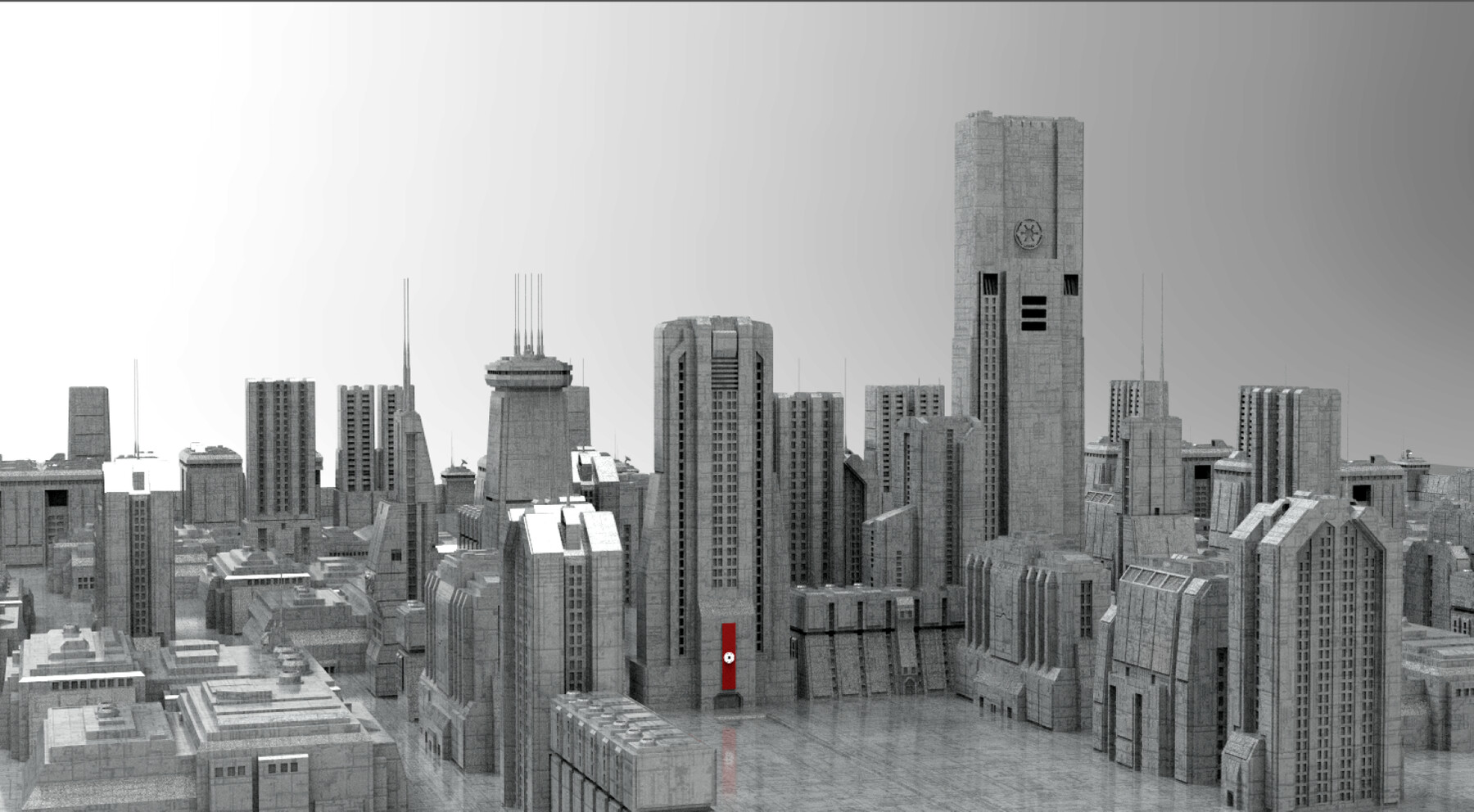 ArtStation - Imperial Buildings Star Wars - Futuristic Sci-Fi ...