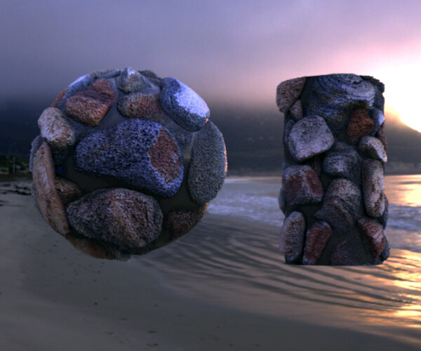 ArtStation - Material_Stone_sea | Game Assets