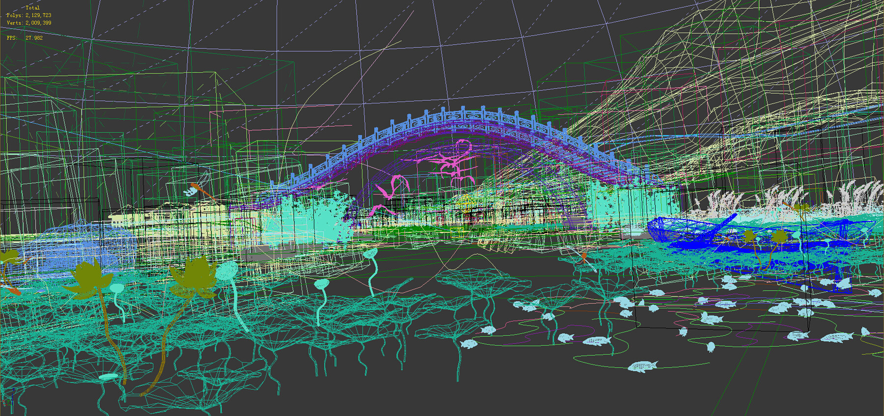 ArtStation - Riverside scenery Lakeside 01 | Resources