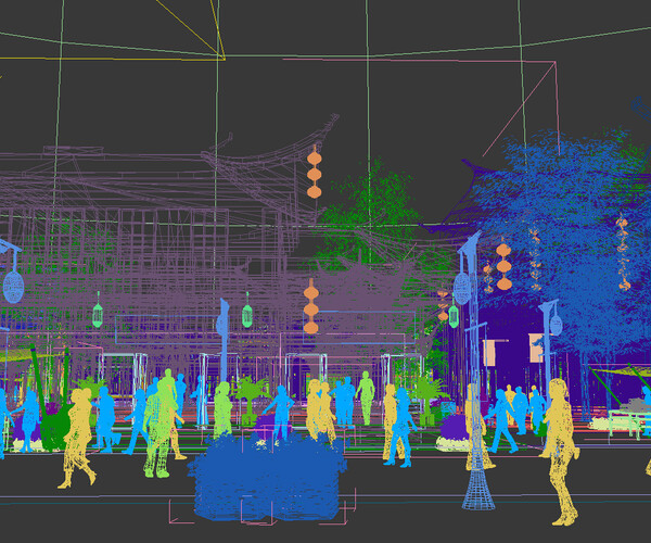 ArtStation - Travel - Pedestrian Street | Resources