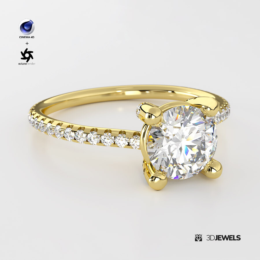 ArtStation - Jewelry Render Scene Setup for Cinema 4D Octane Render ...