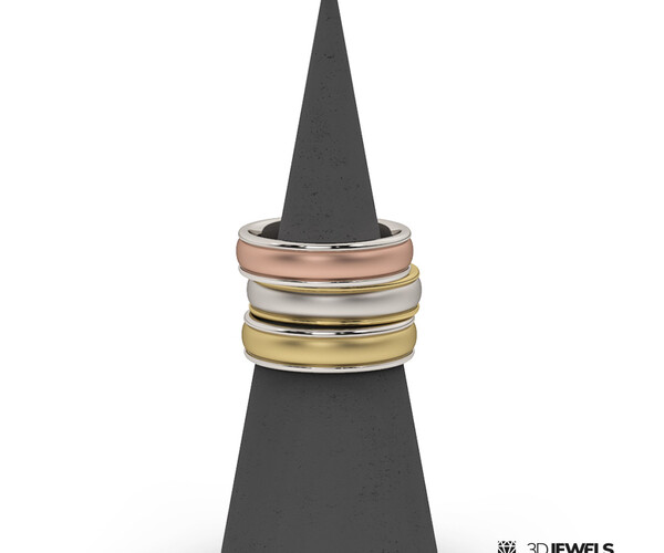 ArtStation - Jewelry Ring Holder 3D Model with KeyShot Render Scene ...