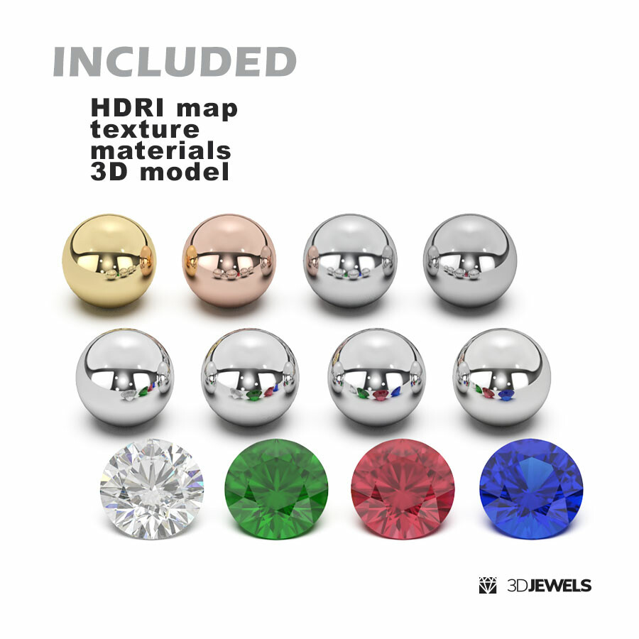 ArtStation - Photorealistic Scene Setups for KeyShot Jewelry Renderings ...