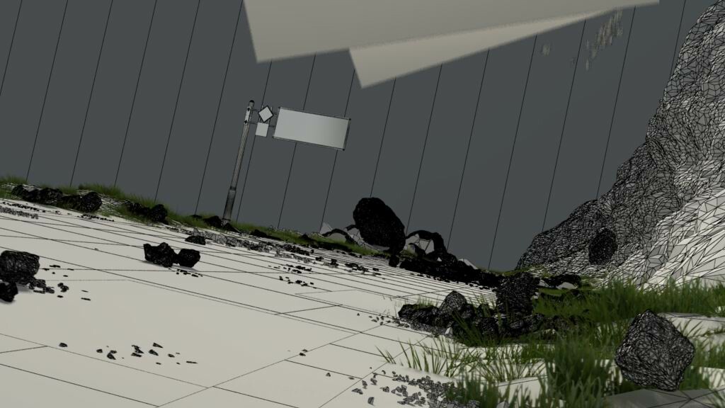 ArtStation - Mountain - Earthquake - Rockfall | Resources