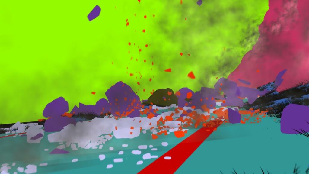 ArtStation - Mountain - Earthquake - Rockfall | Resources