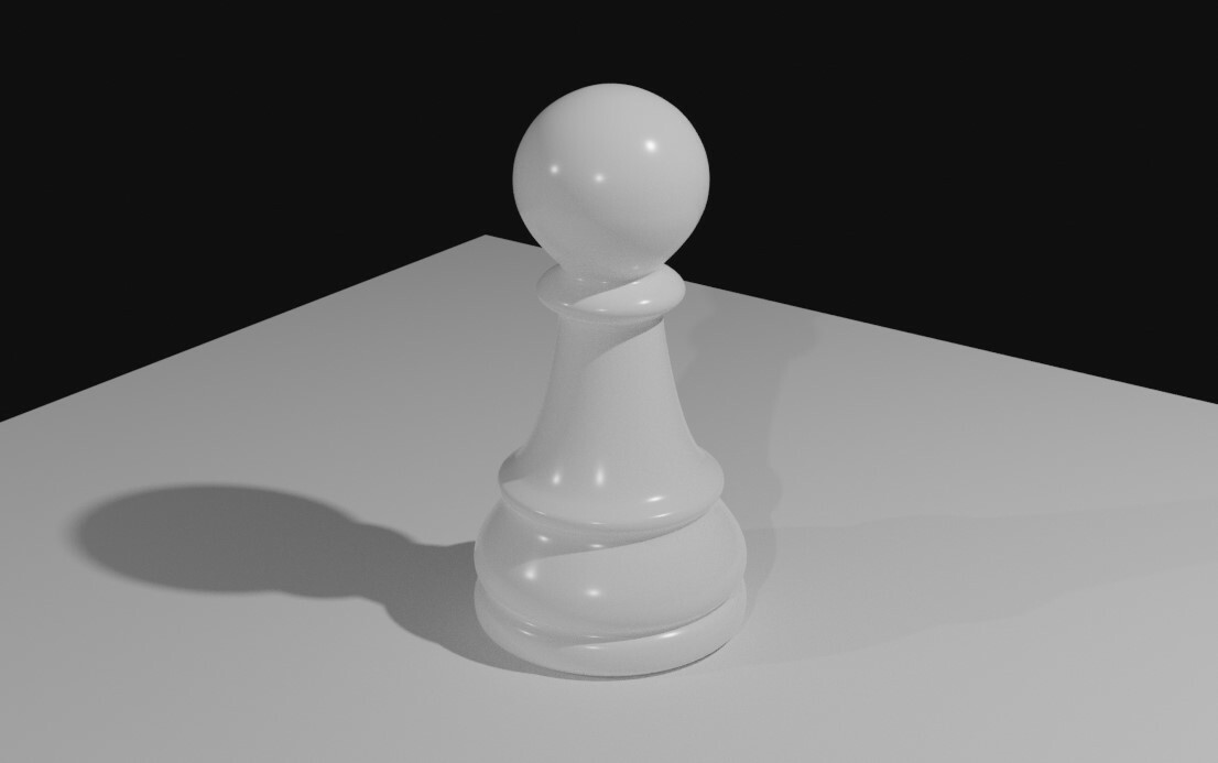 ArtStation - Pawn Chess Game Piece - 3D Model and STL Printable | Resources