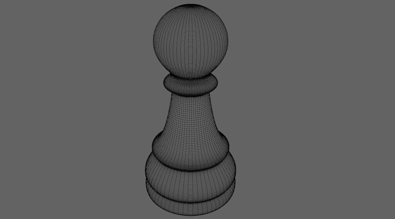 ArtStation - Pawn Chess Game Piece - 3D Model and STL Printable | Resources