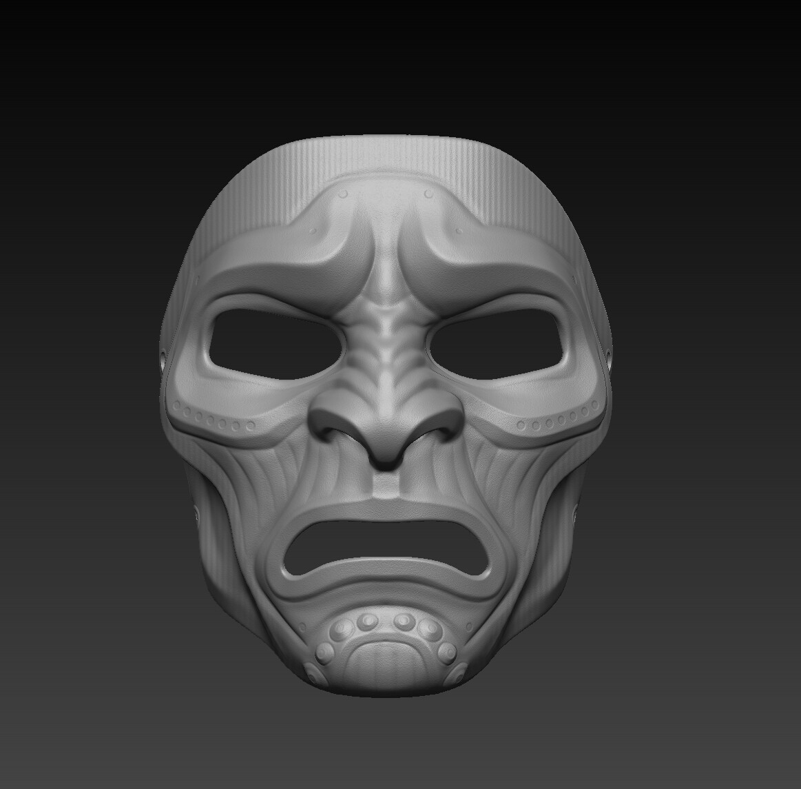 ArtStation - Samurai Mask - 3D printing | Resources