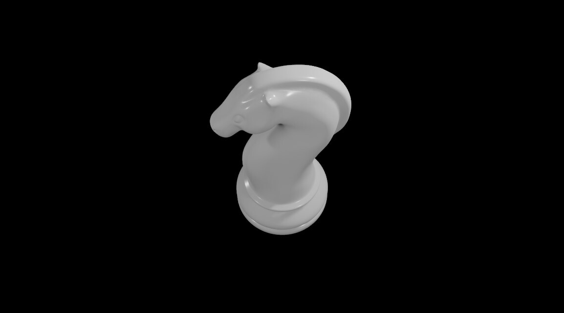 ArtStation - Horse Chess Game Piece - 3D model and STL Printable ...