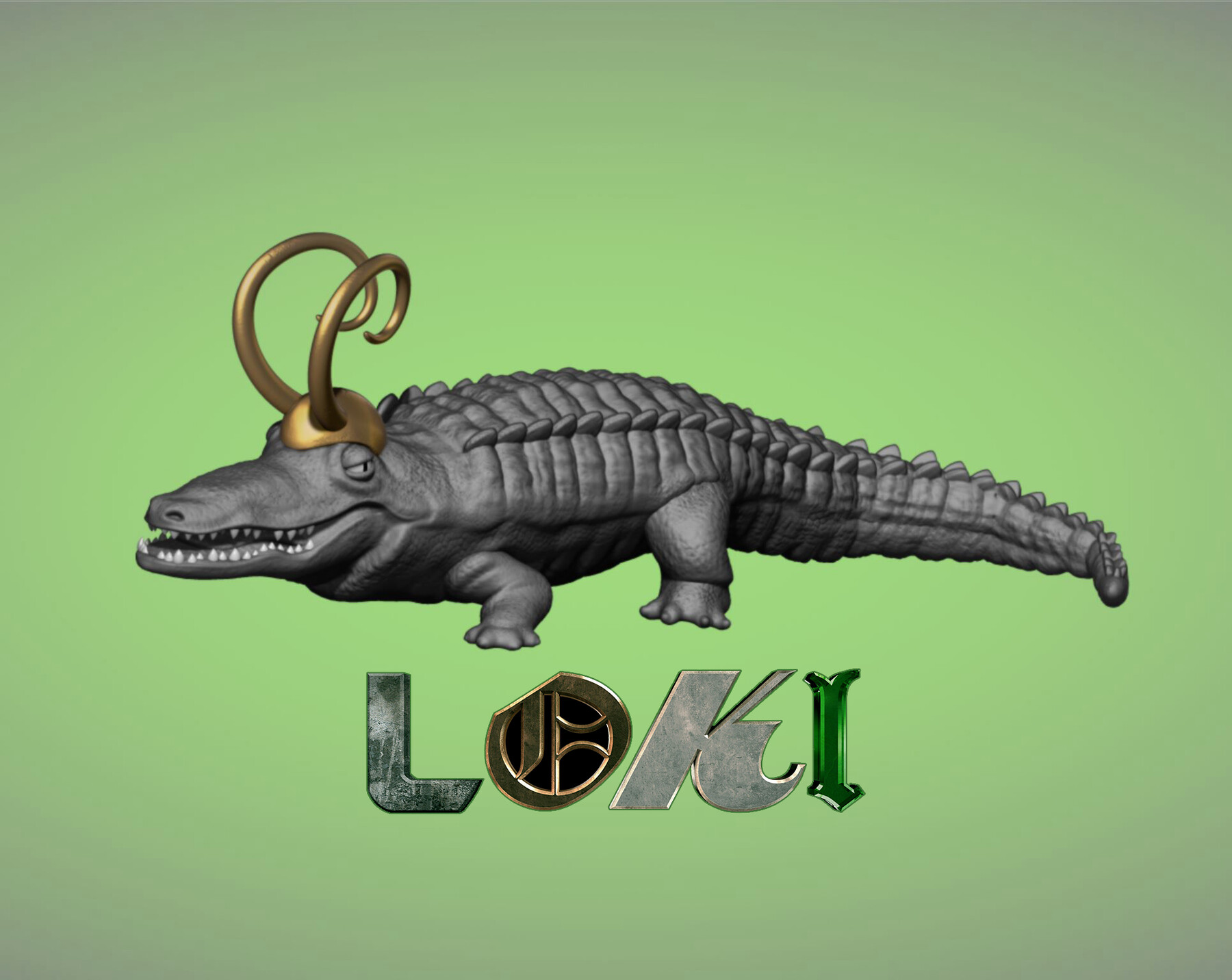 ArtStation - Crocky Loki Marvel | Resources