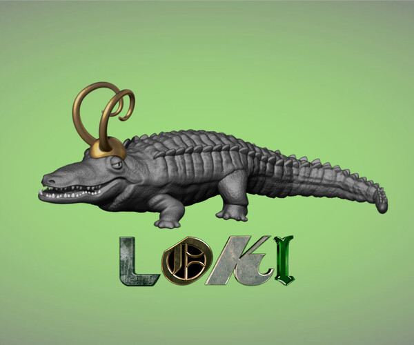 ArtStation - Crocky Loki Marvel | Resources