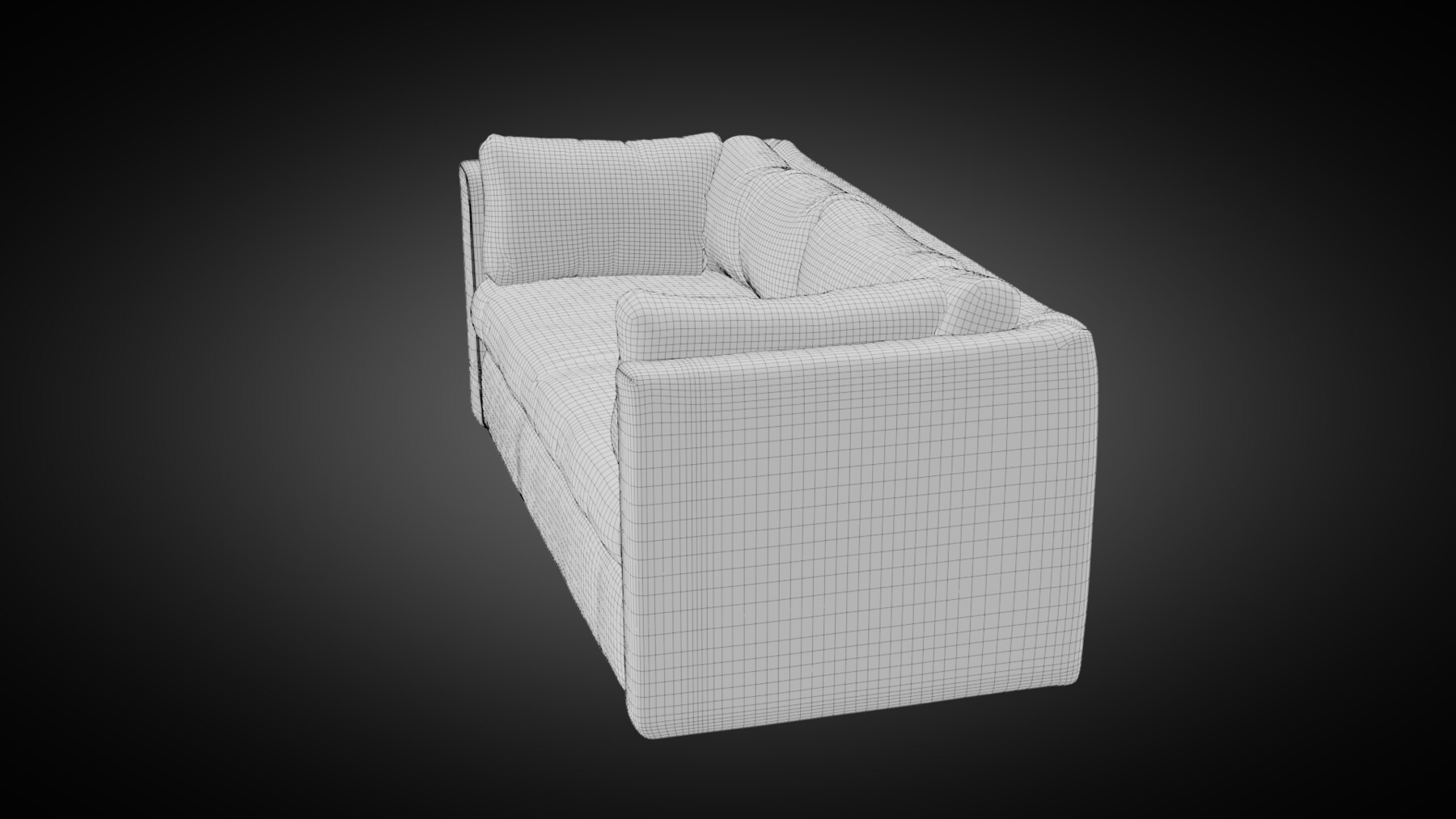 ArtStation - Hackney 2 seater Sofa by Hay | Resources