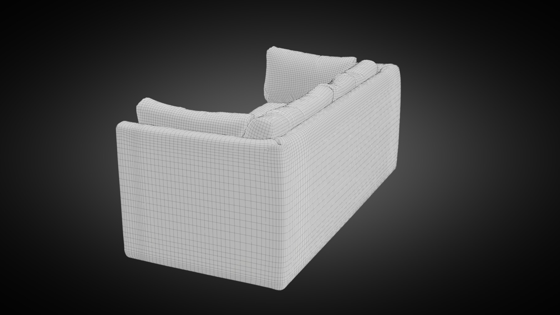 ArtStation - Hackney 2 seater Sofa by Hay | Resources