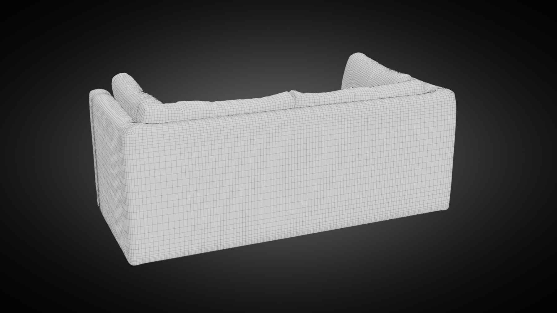 ArtStation - Hackney 2 seater Sofa by Hay | Resources