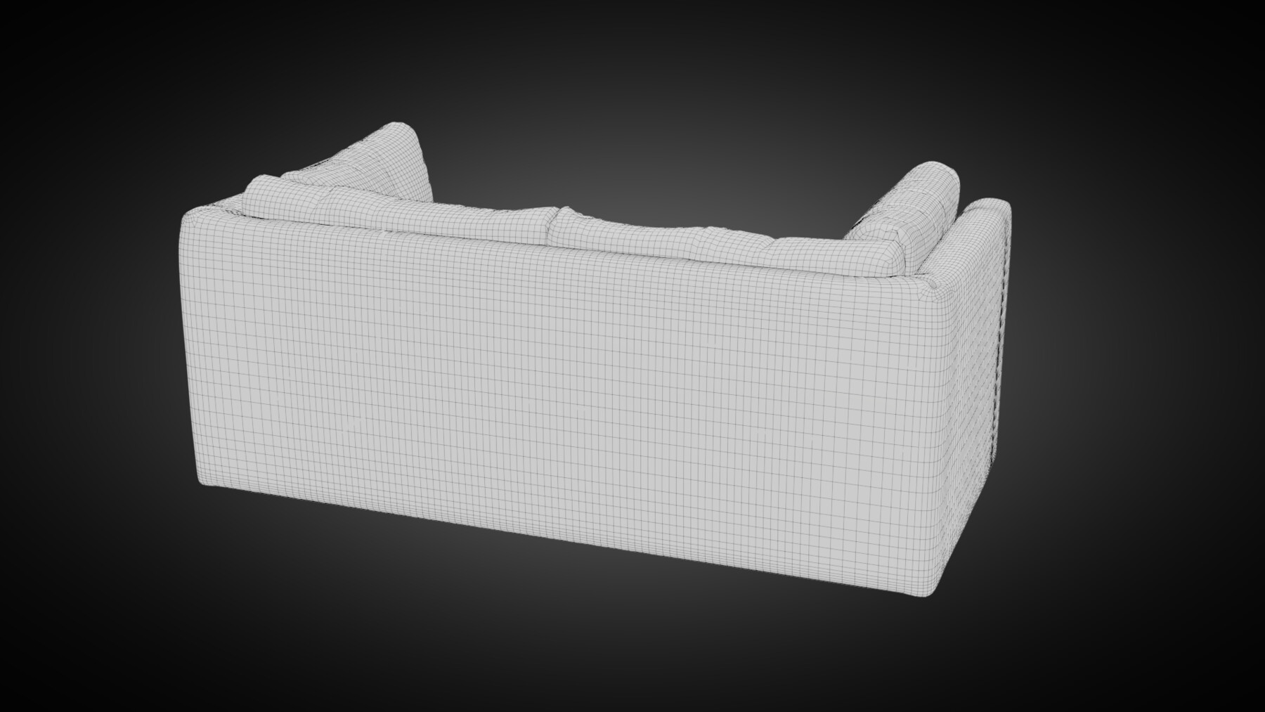 ArtStation - Hackney 2 seater Sofa by Hay | Resources