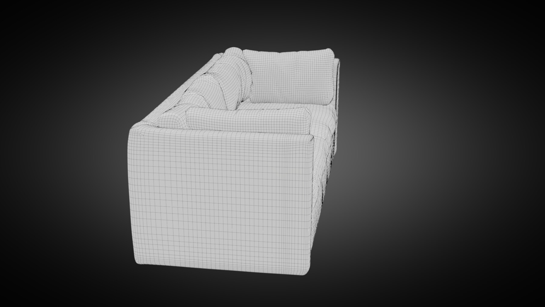 ArtStation - Hackney 2 seater Sofa by Hay | Resources