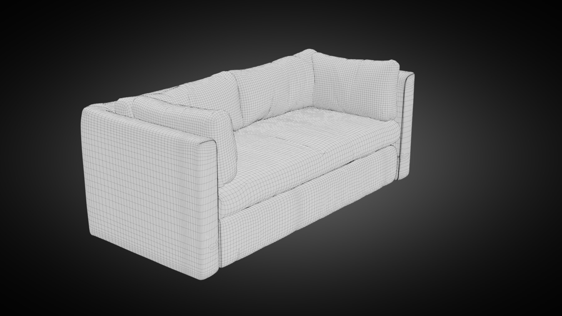 ArtStation - Hackney 2 seater Sofa by Hay | Resources